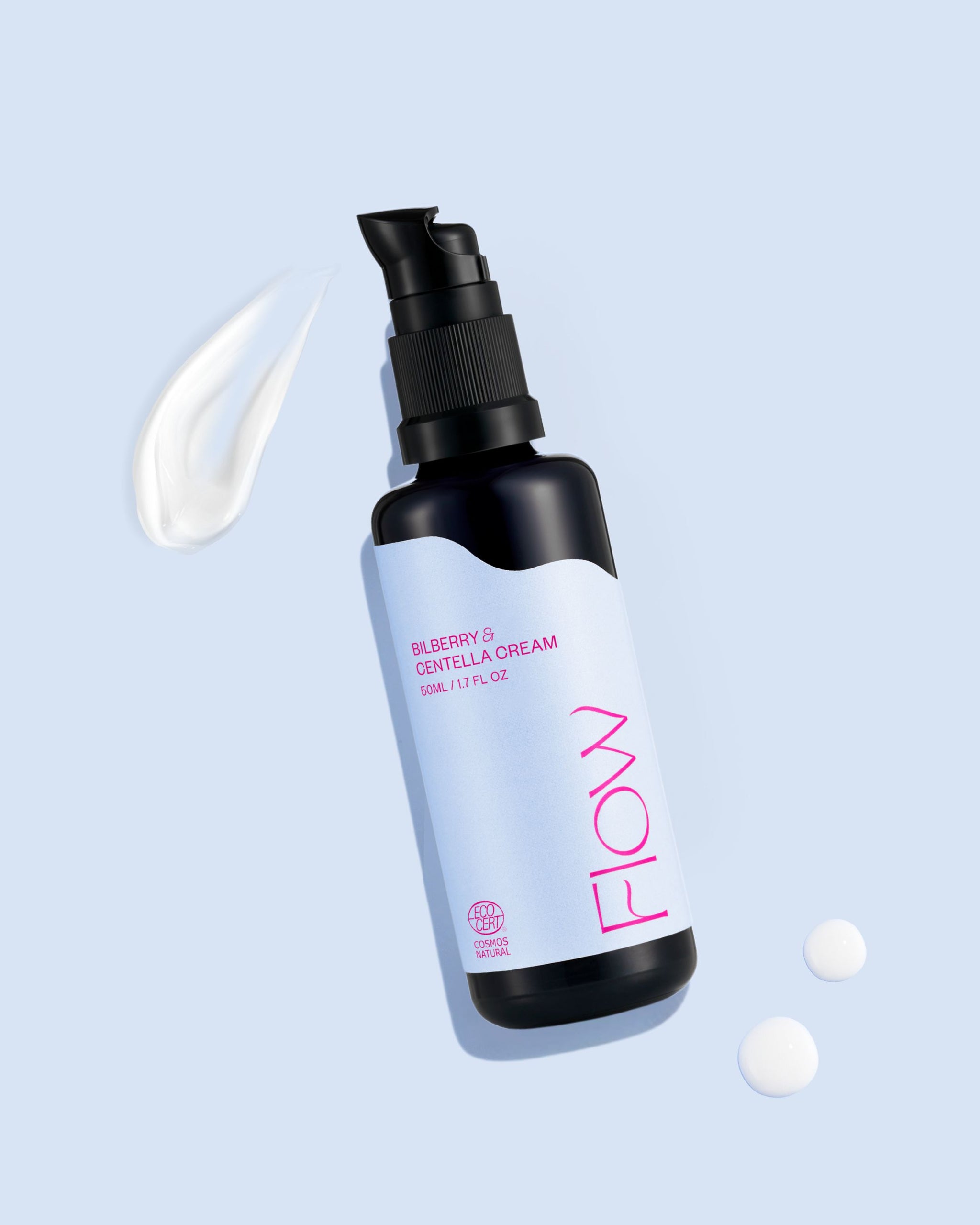 Bilberry & Centella Cream - kasvovoide normaalille ja rasvoittuvalle i | Flow Cosmetics